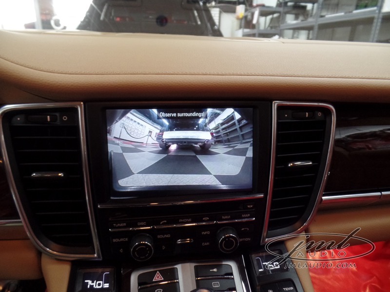 Town and Country Client Gets Porsche Panamera Camera Upgrade